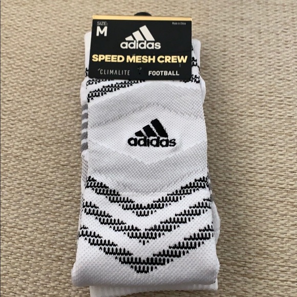 adidas | Underwear & Socks | Adidas Speed Mesh Crew Football Socks ...